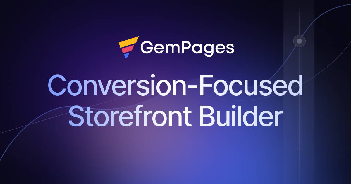 GemPages Demo Store Landing Page